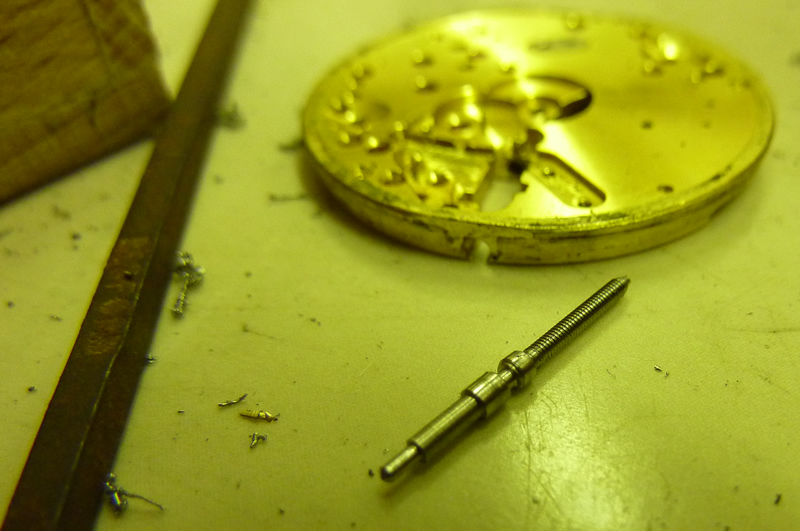 Vintage Rotary Repair. Making a New Winder Stem – watchFIX.com