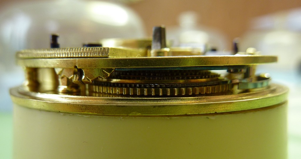 Vintage Fusee Pocket Watch Repair and Service. Broken jewel. – watchFIX.com