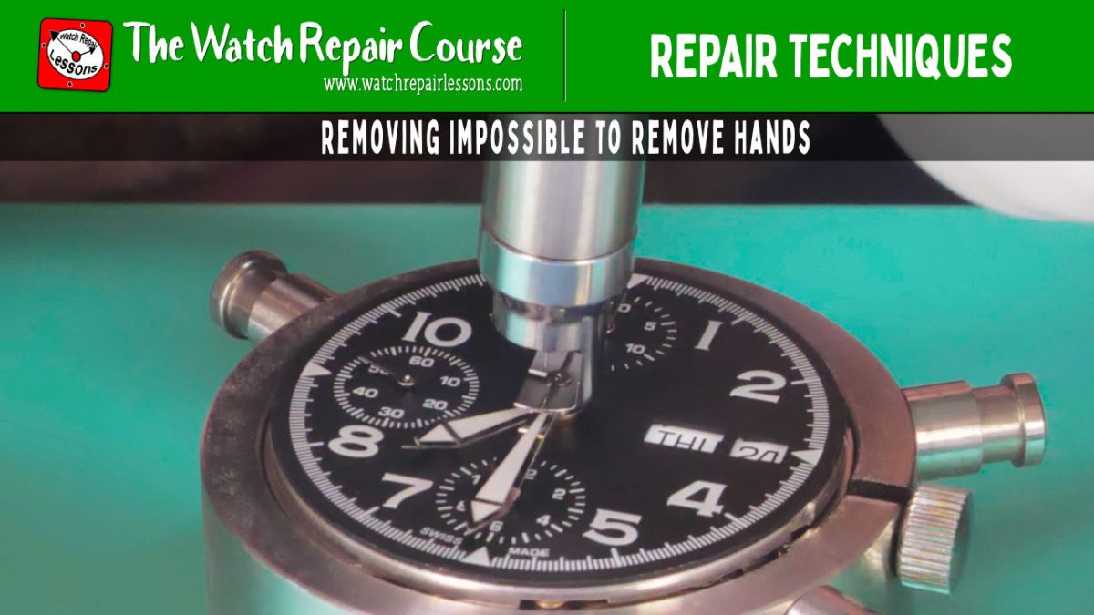 Removing Impossible To Remove Hands – Horotec Hand Removal Tool Review ...