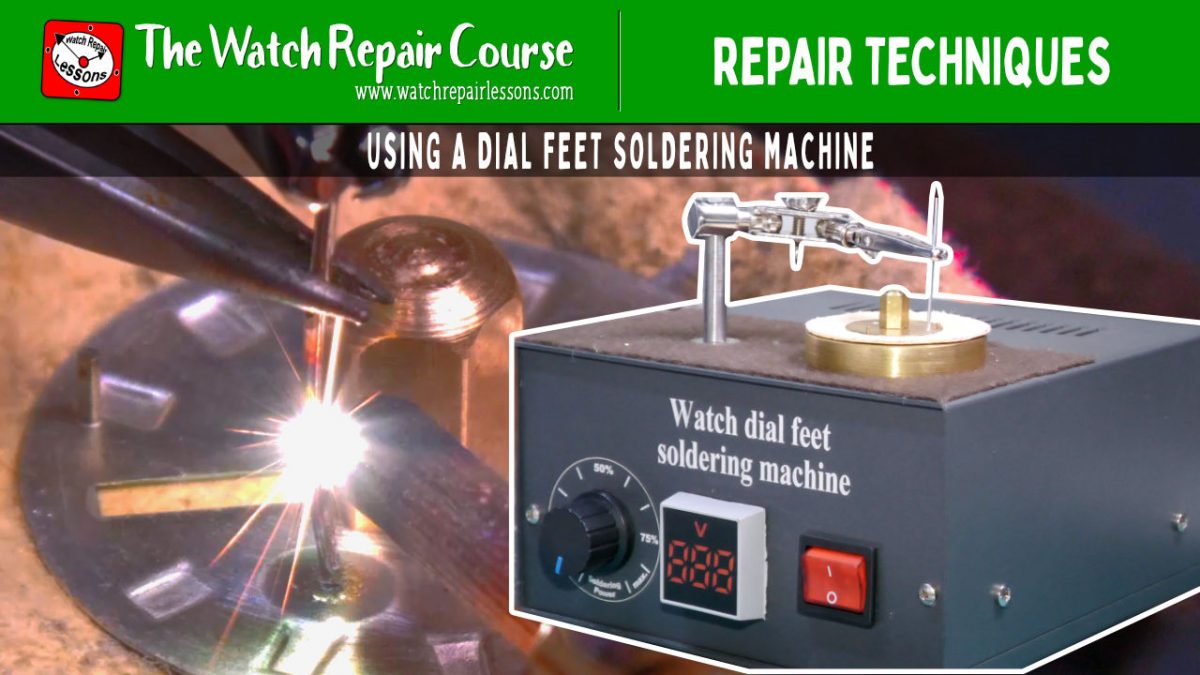 Watch Dial Feet Repair Techniques – watchFIX.com